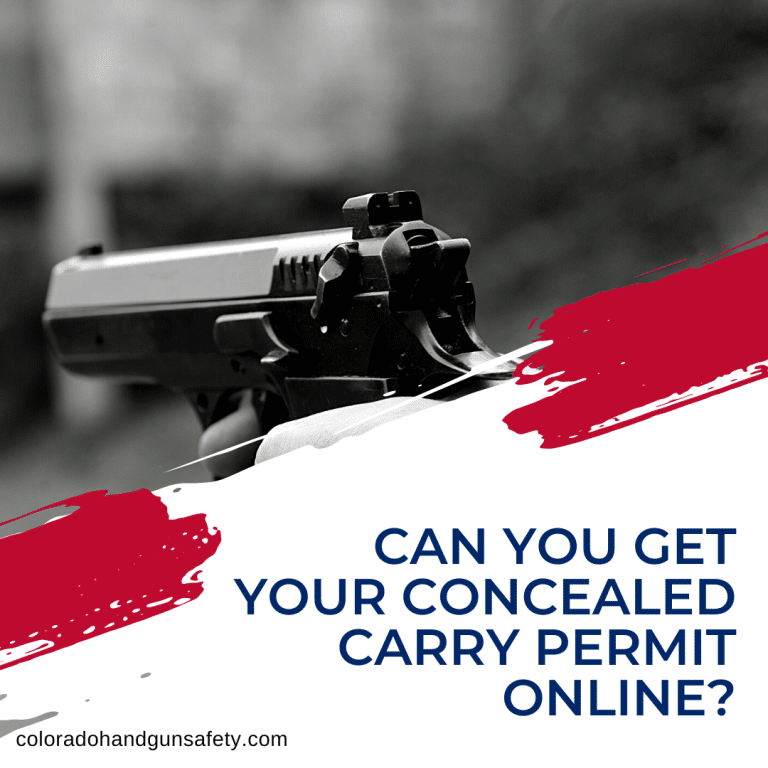 Can You Get Your Concealed Carry Permit Online?