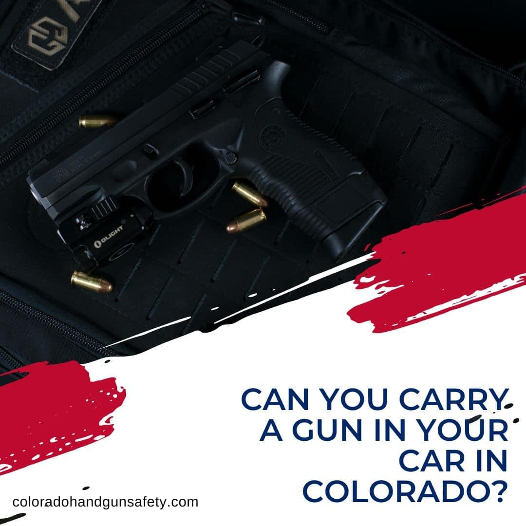 How to Transport a Gun in Colorado - Colorado Handgun Safety